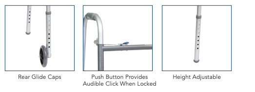 Pisces Healthcare Solutions. Economy Two-Button Folding Steel Rolling ...